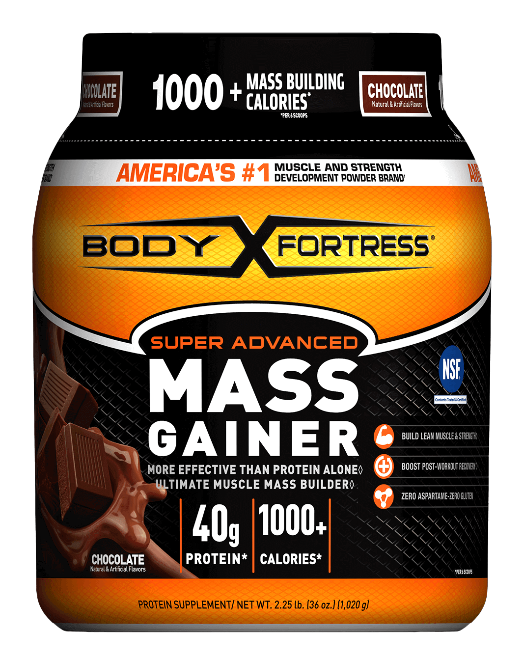 Mass Gainer, Chocolate – Body Fortress